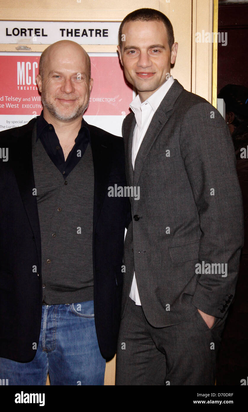 Richie Jackson and Jordan Roth Opening night of the MCC production of ...