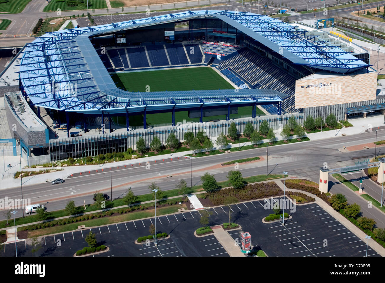 USA, Missouri, Kansas City, Livestrong Sporting Park, home of Sporting ...
