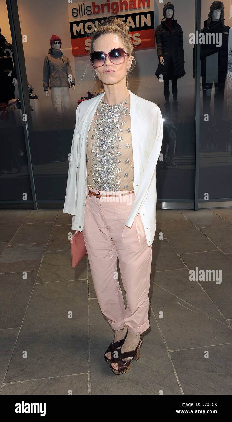 Laura Bailey London Fashion Week Autumn/Winter 2012 Christopher Kane ...