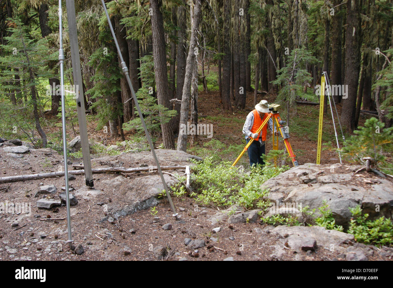 The Sisters06 USGS leveling project was part of a scientific study ...