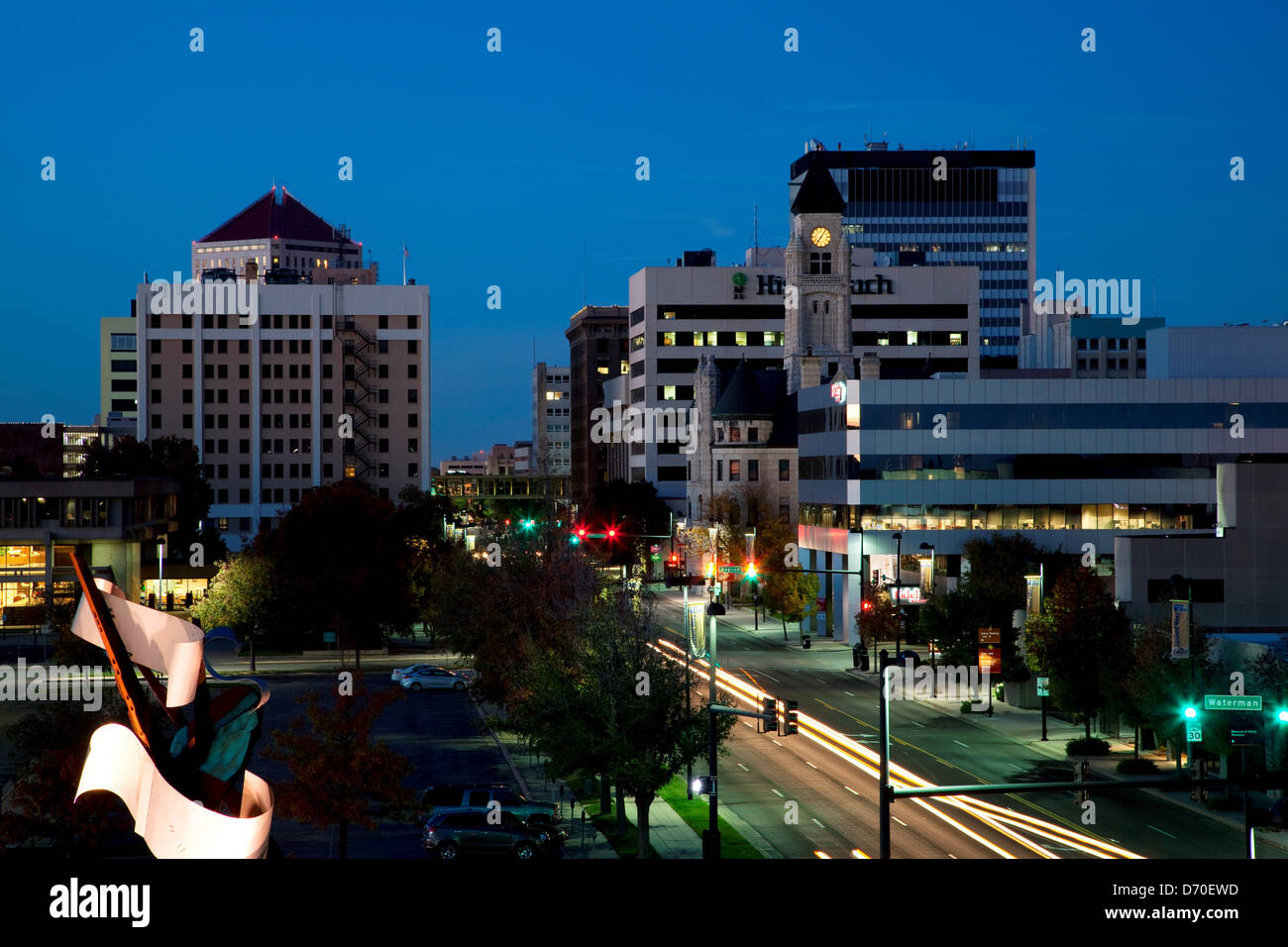 Wichita Kansas Street High Resolution Stock Photography and Images - Alamy