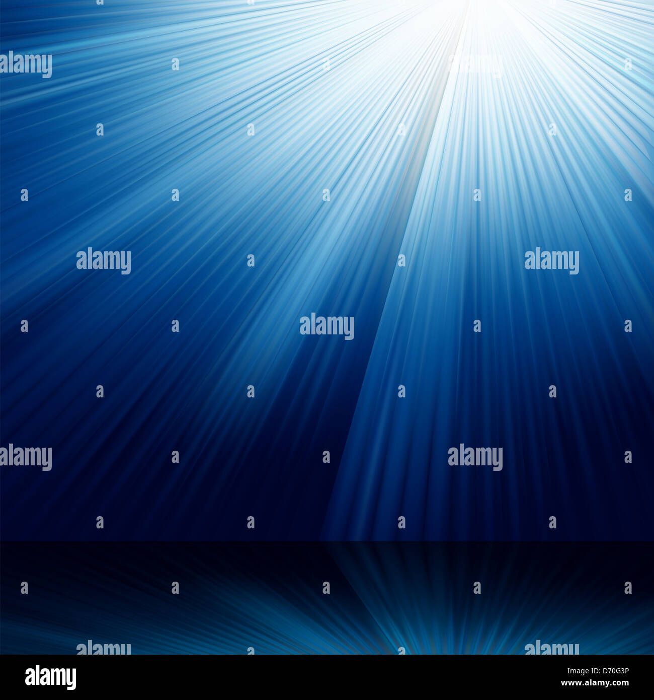 Blue luminous rays Stock Photo - Alamy
