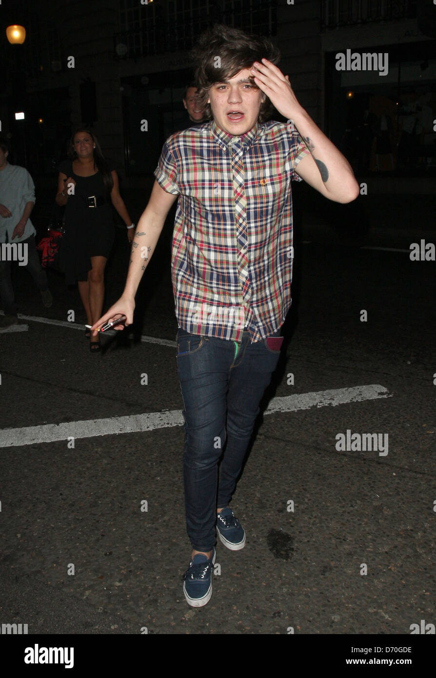 Frank Cocozza Celebrities attending Anaya nightclub London, England ...