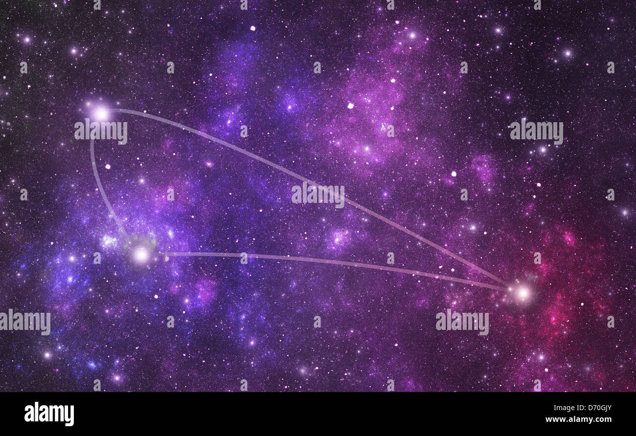 Representation of the constellation Octans (Oct), one of the modern ...