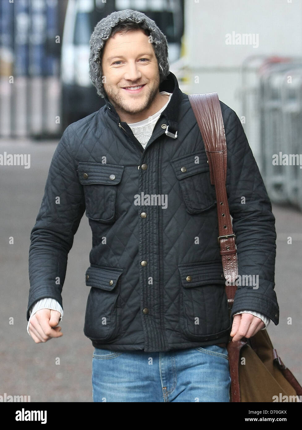 Matt Cardle at the ITV studios London, England - 20.02.12 Stock Photo ...