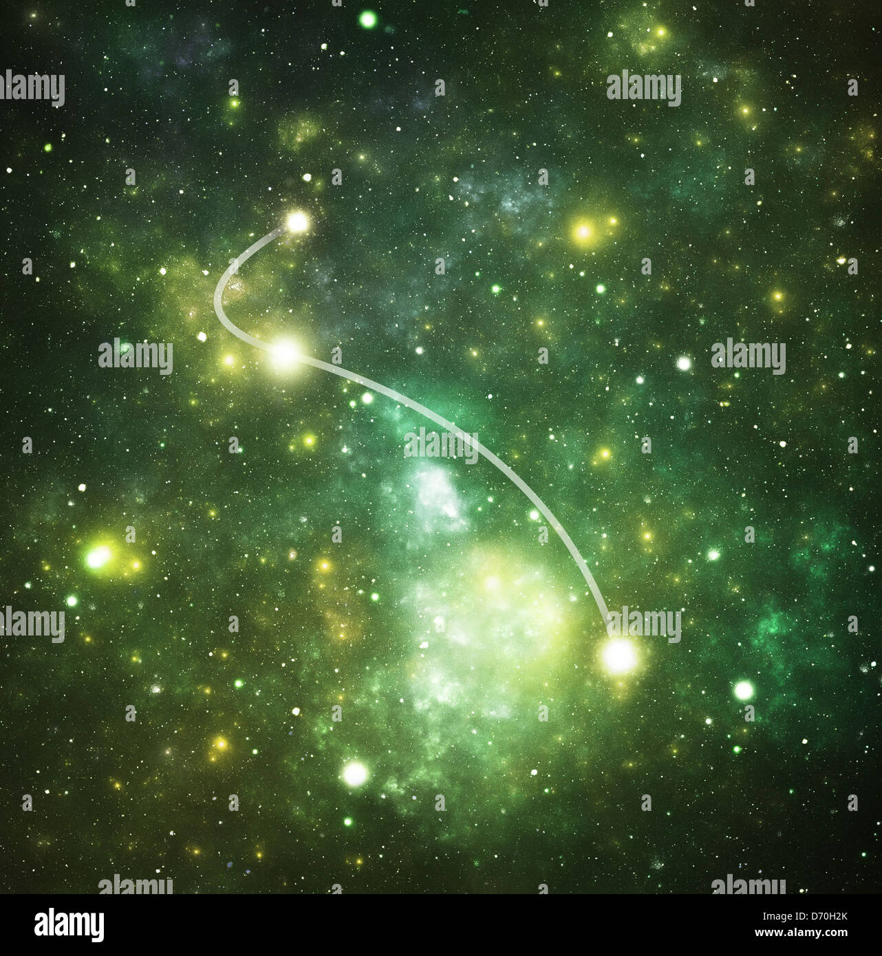 Representation of the constellation Apus (Aps), one of the modern ...