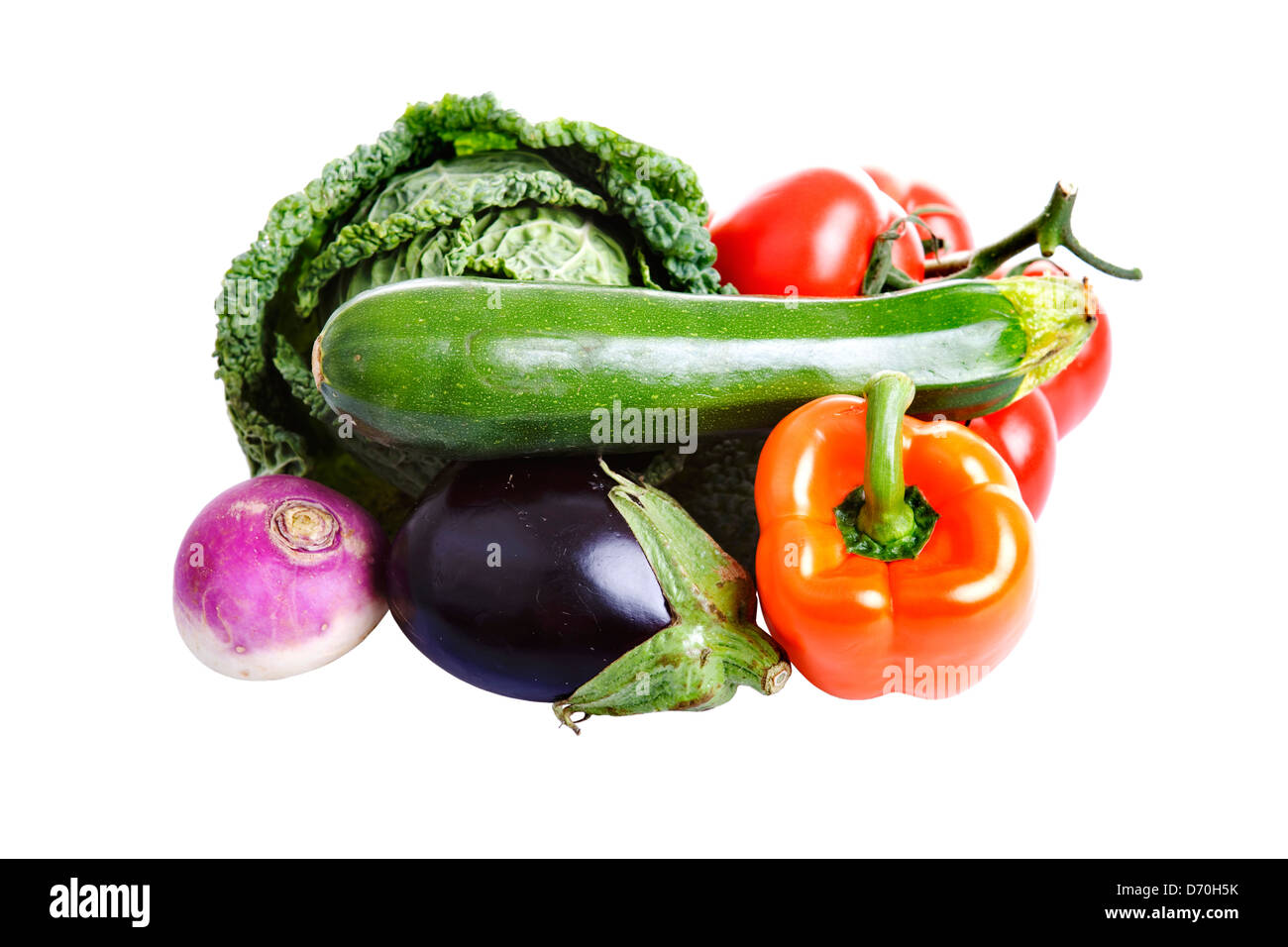 set of vegetables, isolated on white Stock Photo - Alamy
