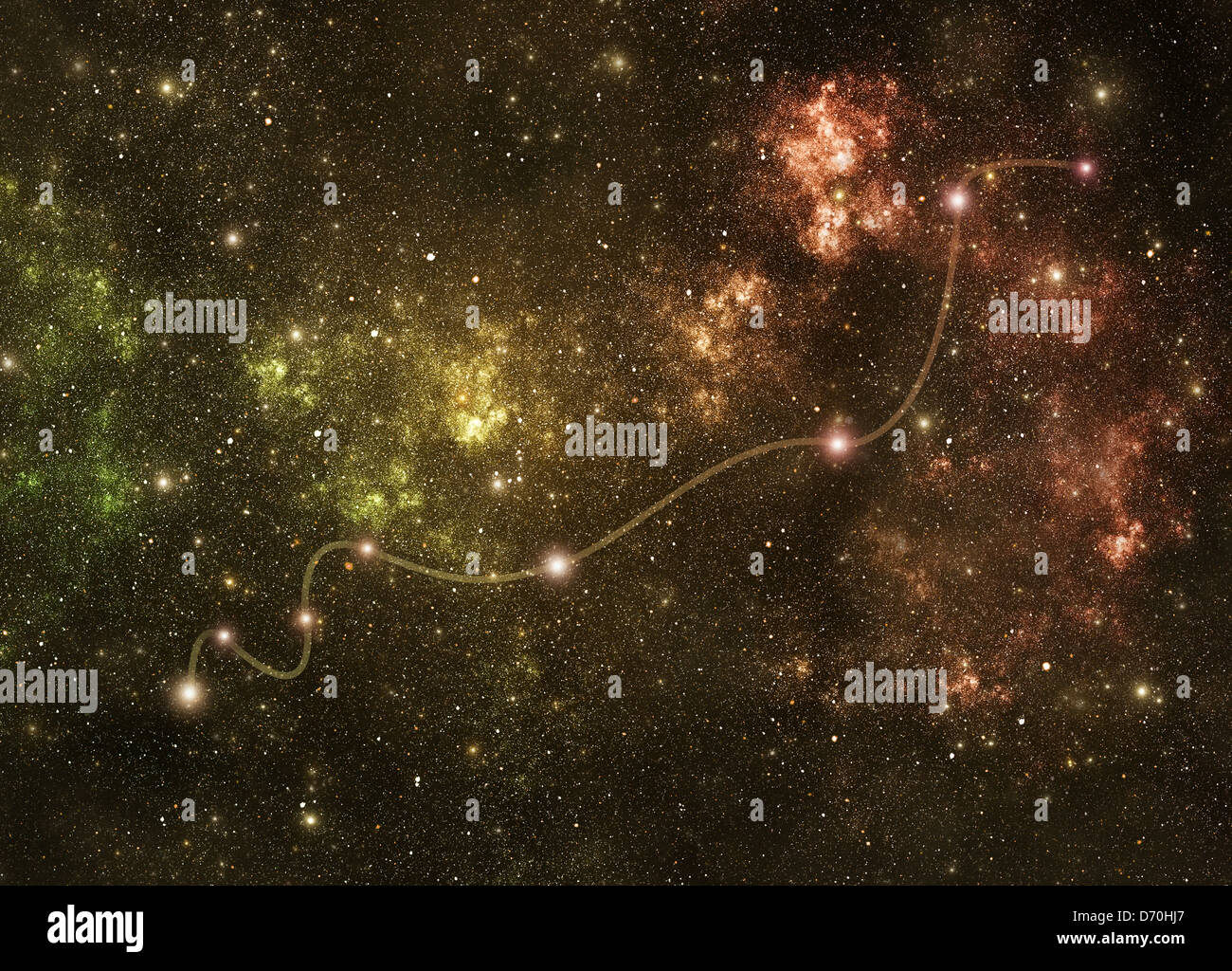 Constellation lynx hi-res stock photography and images - Alamy