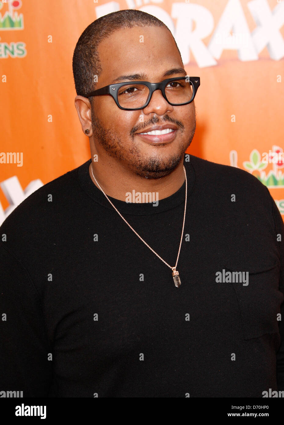 Christopher Tricky Stewart The premiere of 'The Lorax' held at the ...