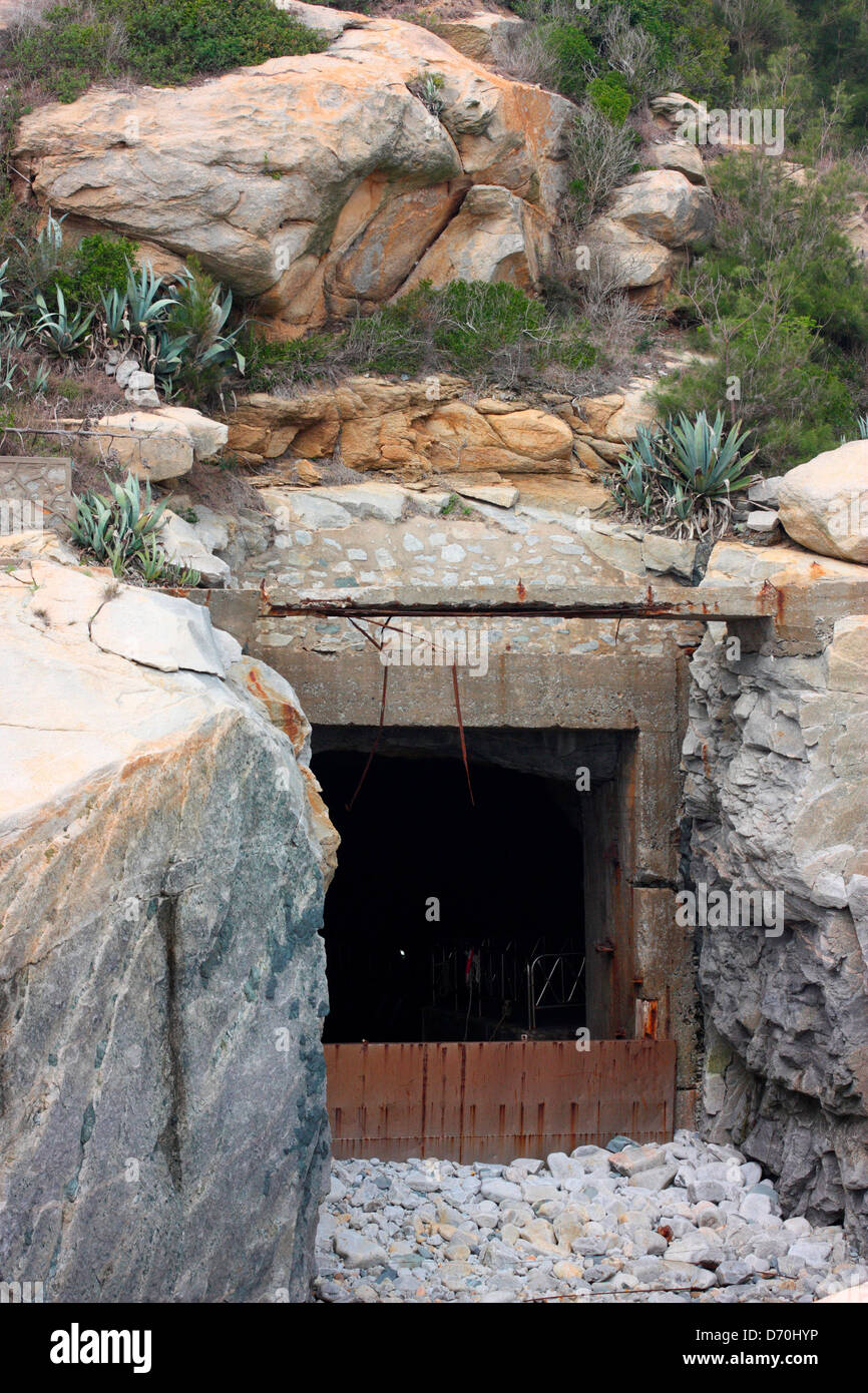Taiwan, Kinmen County, Kinmen National Park, Entrance to Jhaishan ...