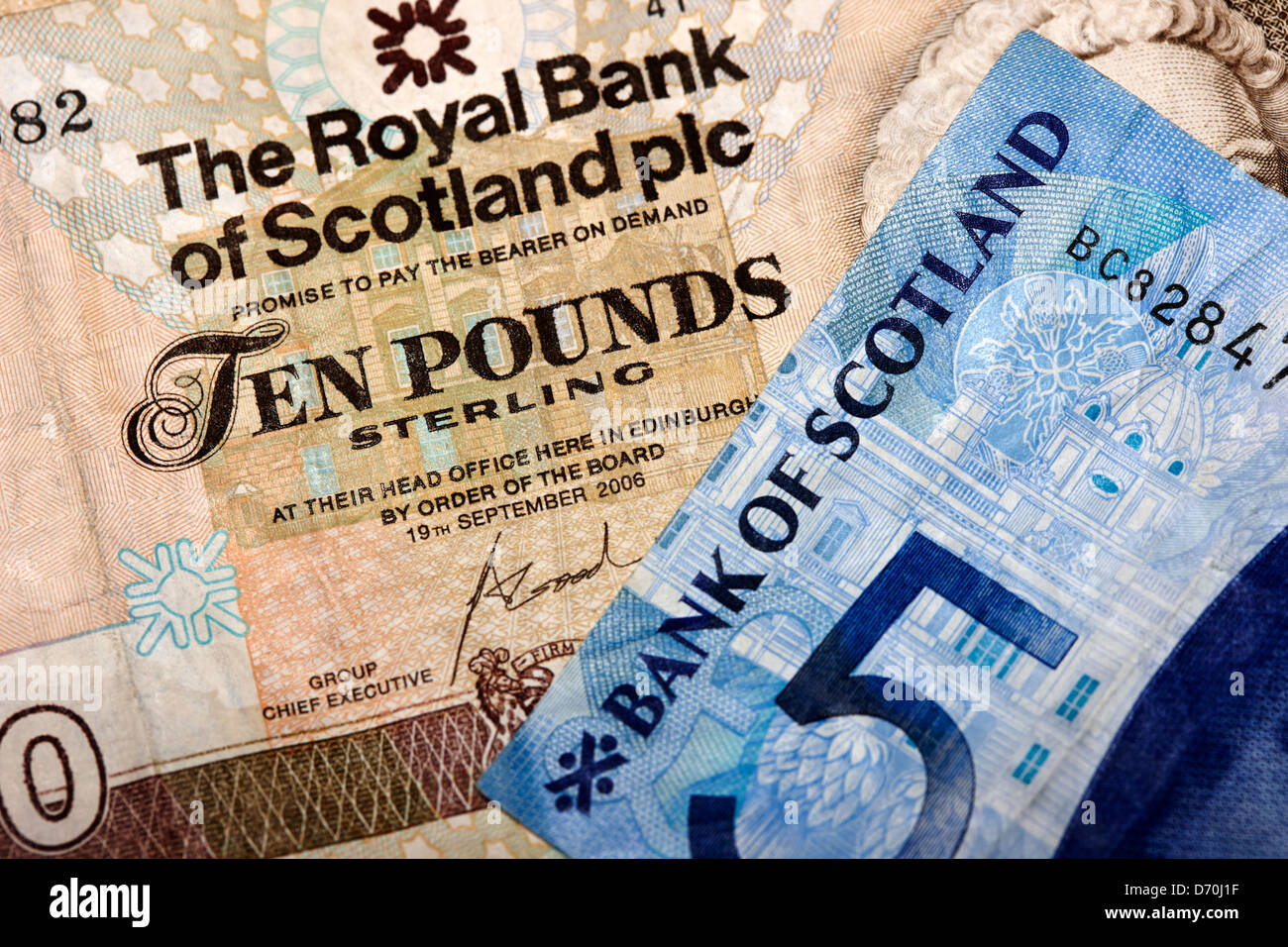 Scottish banknotes hi-res stock photography and images - Alamy