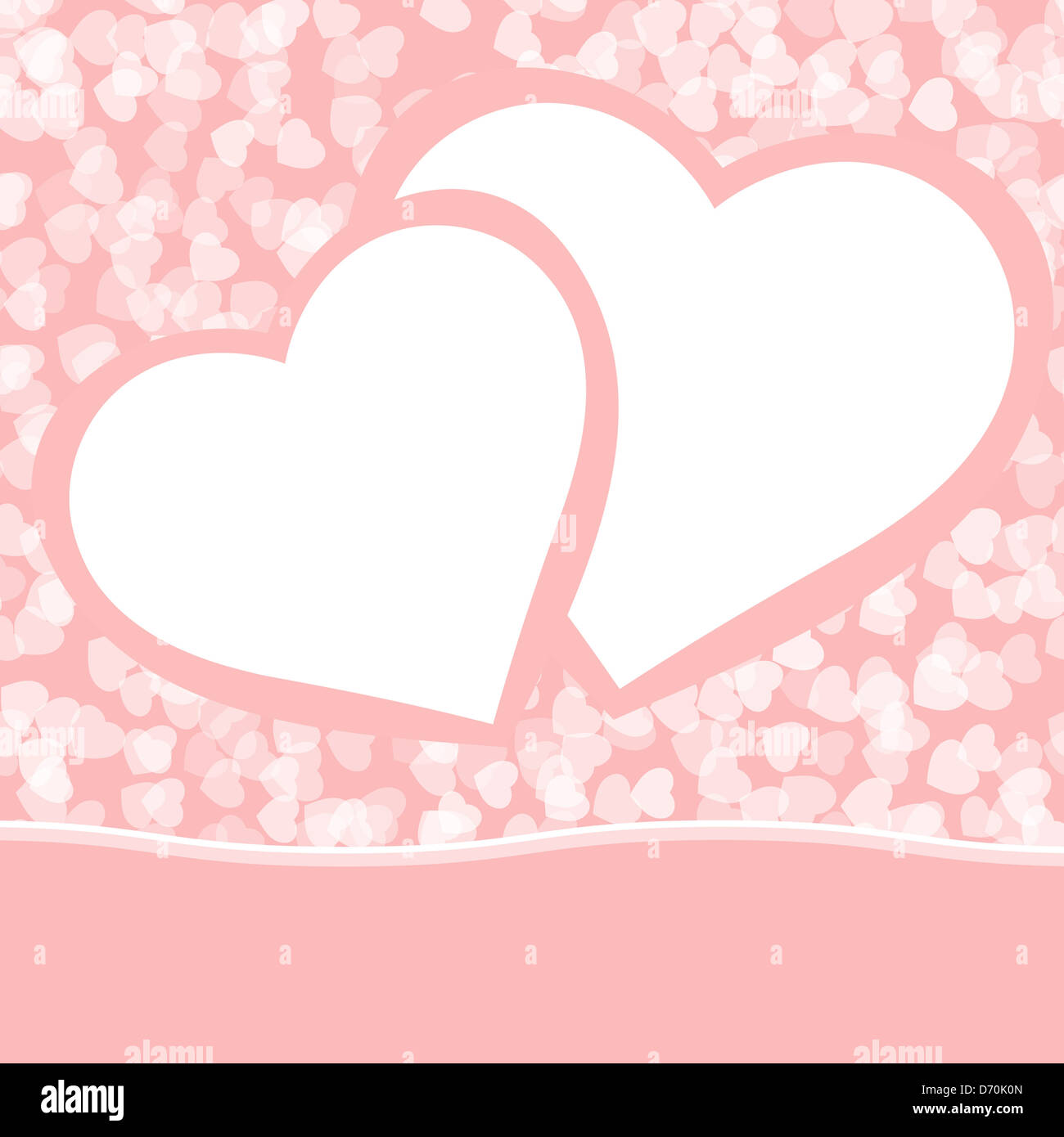 Romantic valentine background template Stock Photo - Alamy