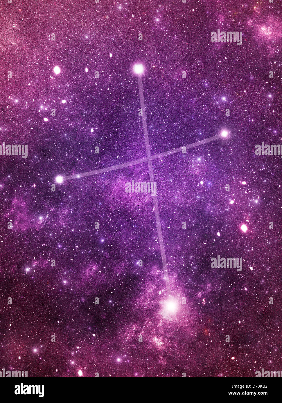 Crux constellation hi-res stock photography and images - Alamy