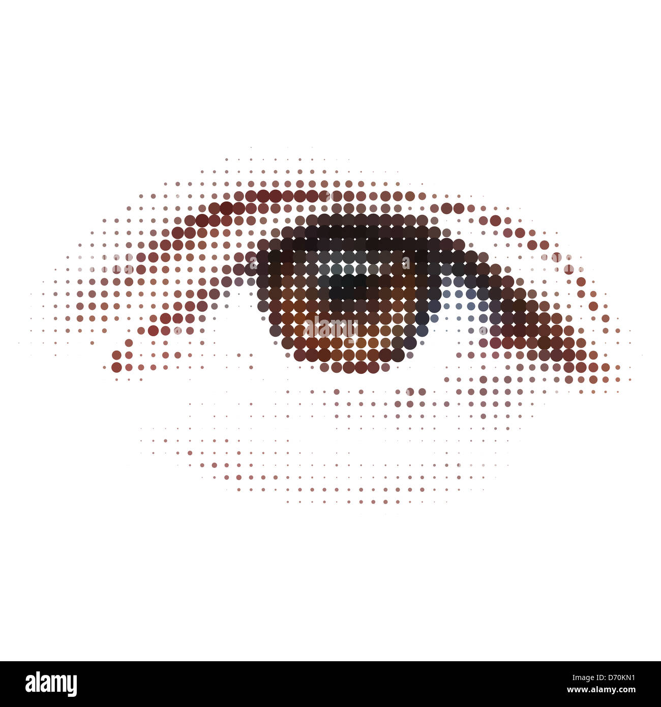 Digital - eye Abstract illustration Stock Photo - Alamy