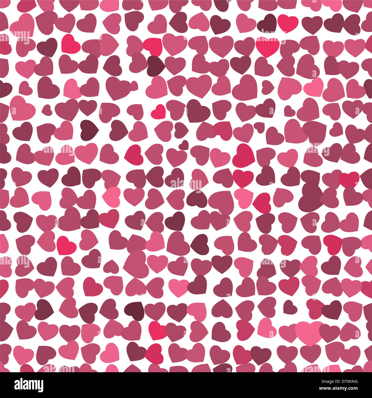 HQ Pattern - Red hearts background on white 10 Stock Photo - Alamy
