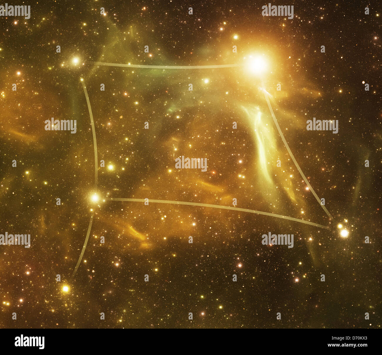 Libra celestial map hi-res stock photography and images - Alamy