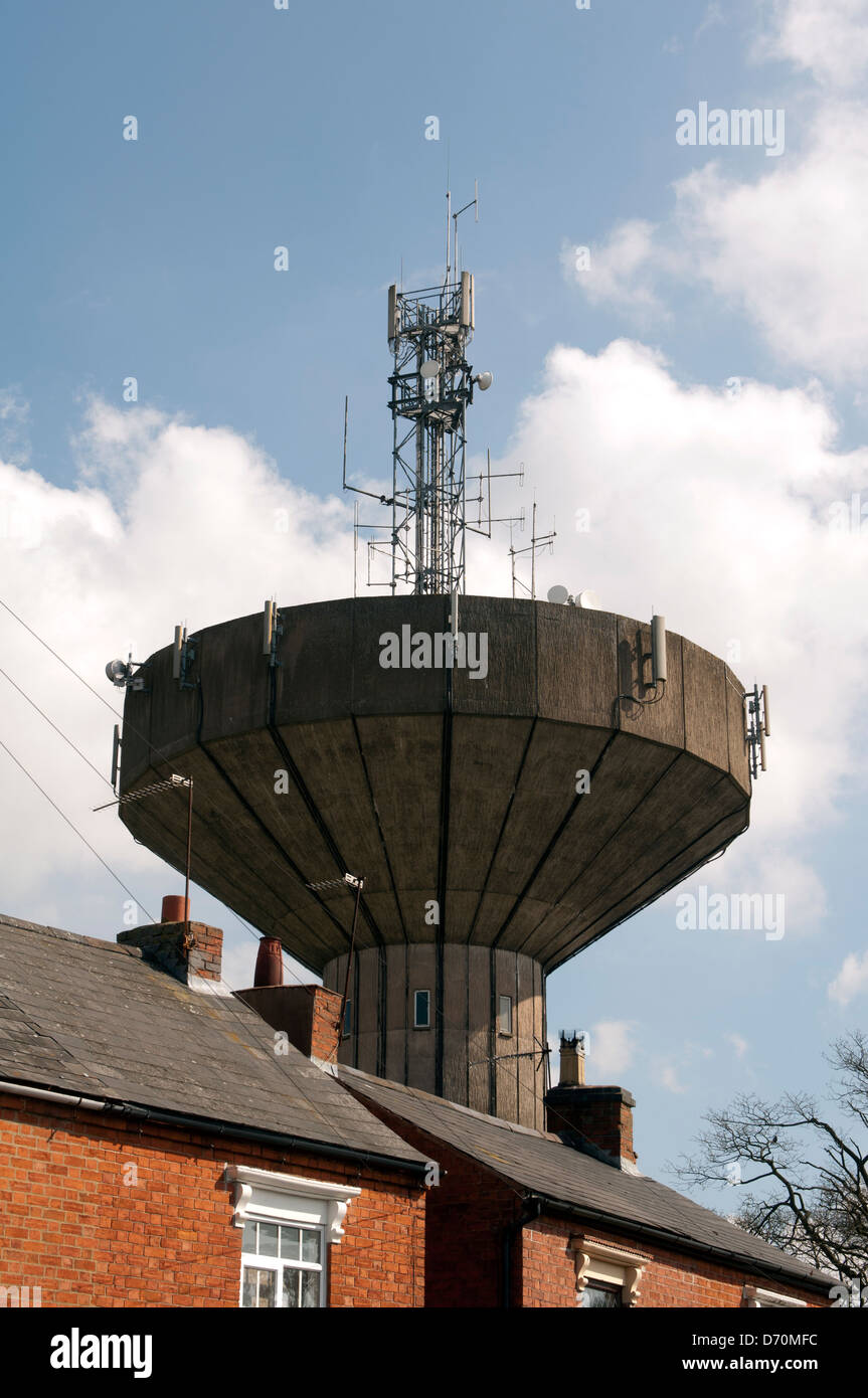 The water tower, Headless Cross, Redditch, England, UK Stock Photo - Alamy