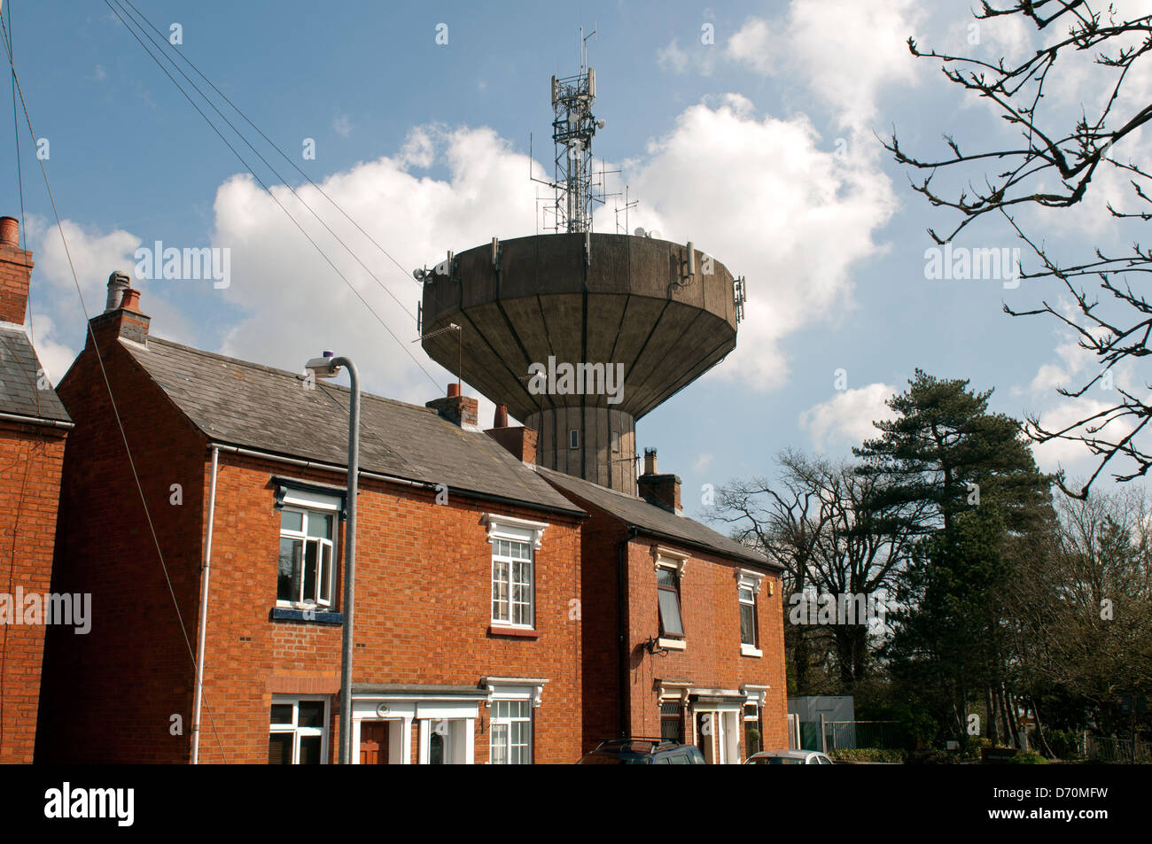 Cross houses hi-res stock photography and images - Alamy