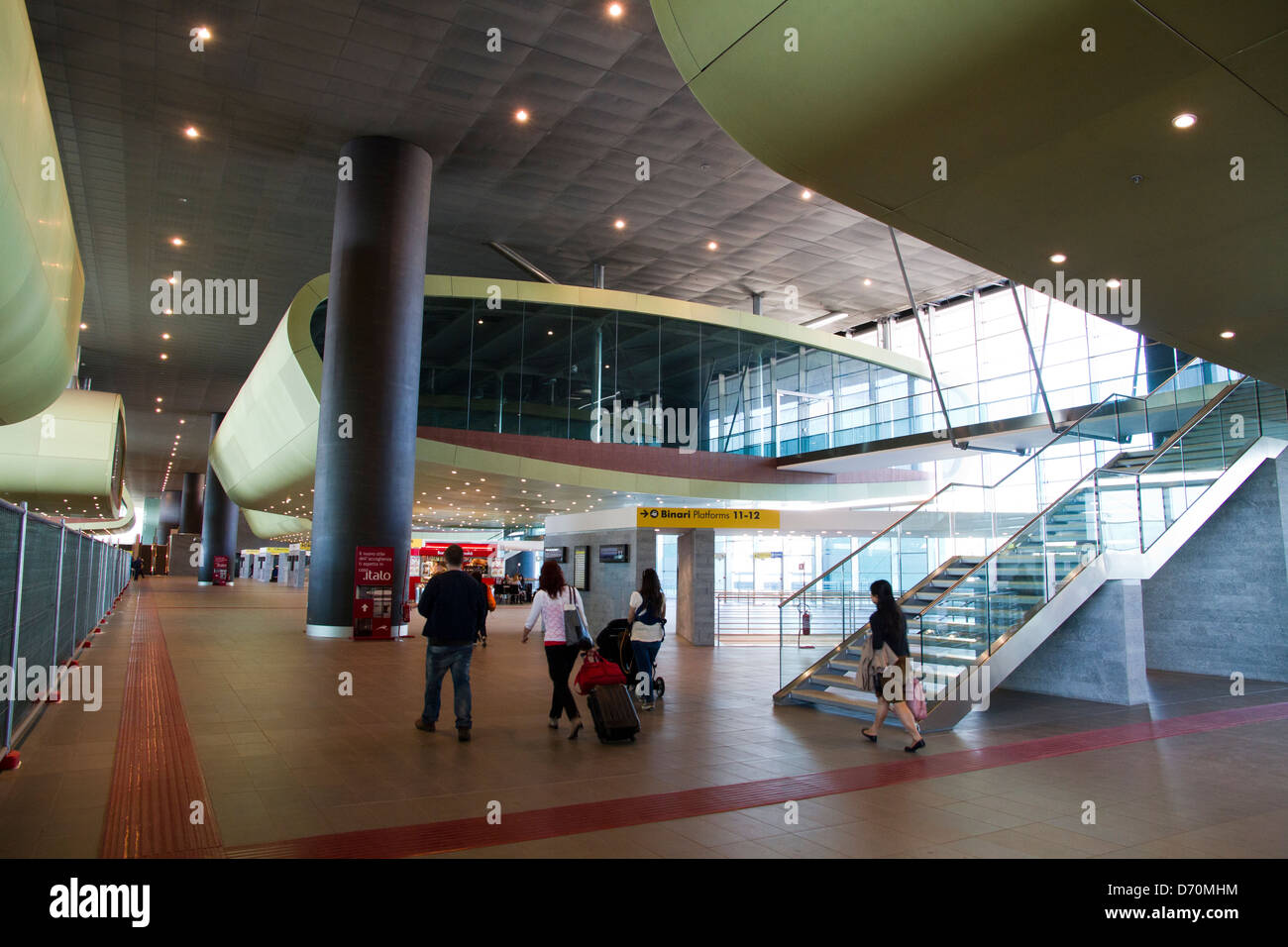 Rome Tiburtina rail station, Italy Stock Photo - Alamy