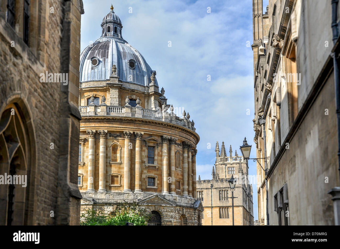 View of the Radcliffe Camera, Bodleian Library, Oxford, United Kingdom ...