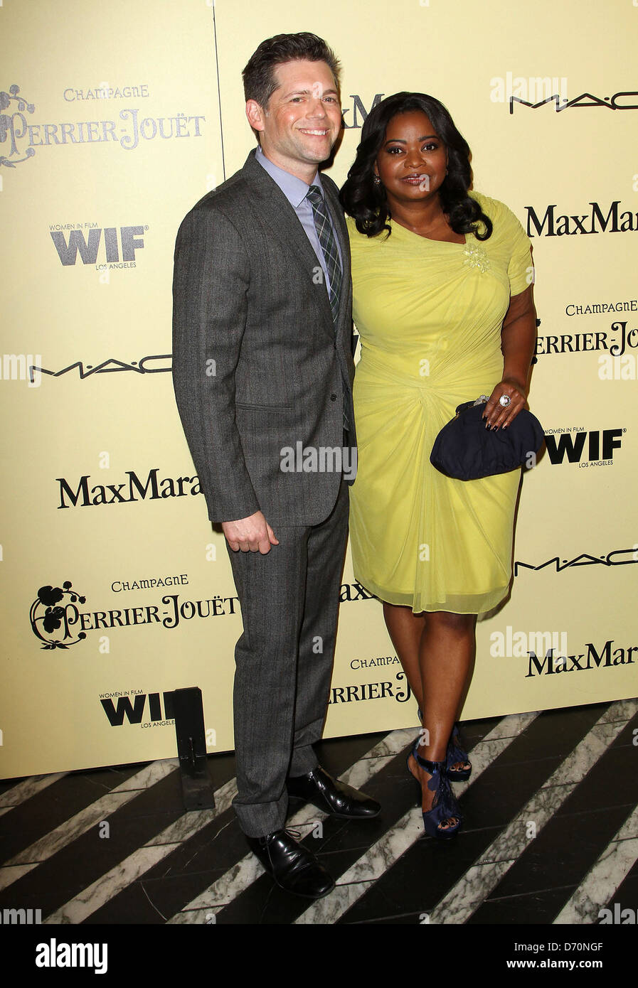 Octavia Spencer and Guest 5th Annual Women In Film Pre-Oscar Cocktail ...