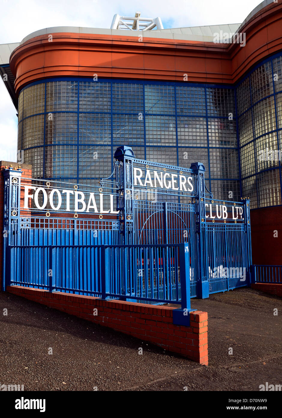 General View of Rangers Football Club Rangers Football Club go into ...