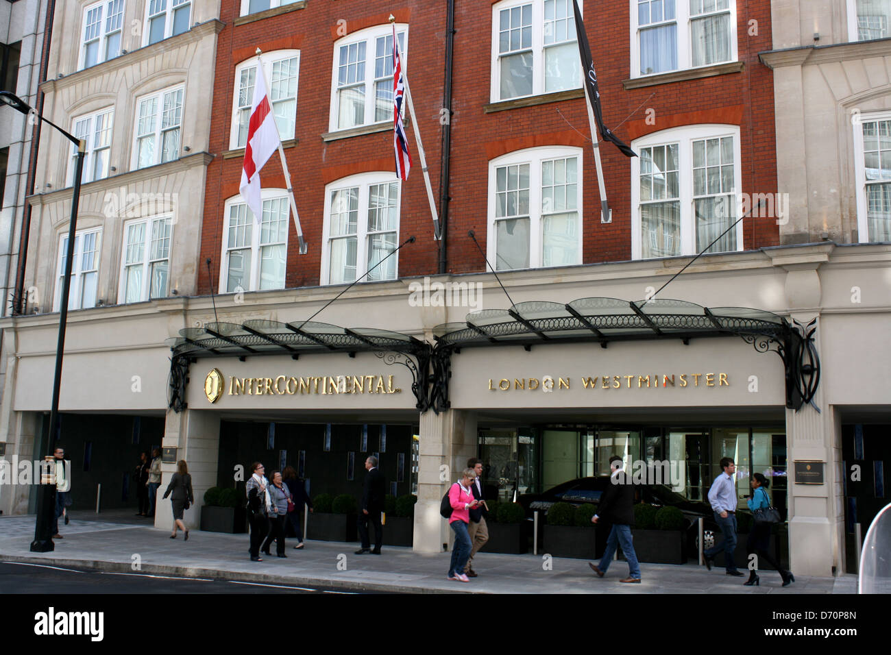 intercontinental london westminster hotel uk 2013 Stock Photo - Alamy