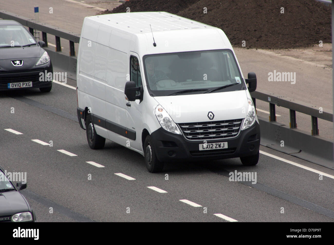 White van motorway hi-res stock photography and images - Alamy