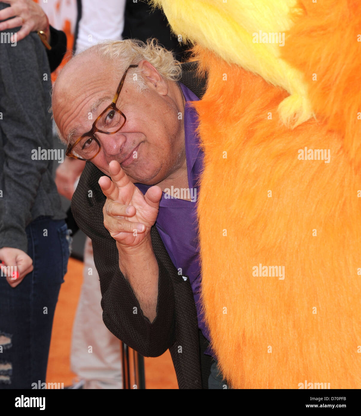 Danny DeVito The premiere of 'The Lorax' held at the Universal Citywalk ...