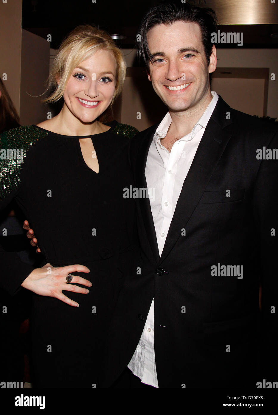 Betsy Wolfe and Colin Donnell Closing night after party for the Encores ...
