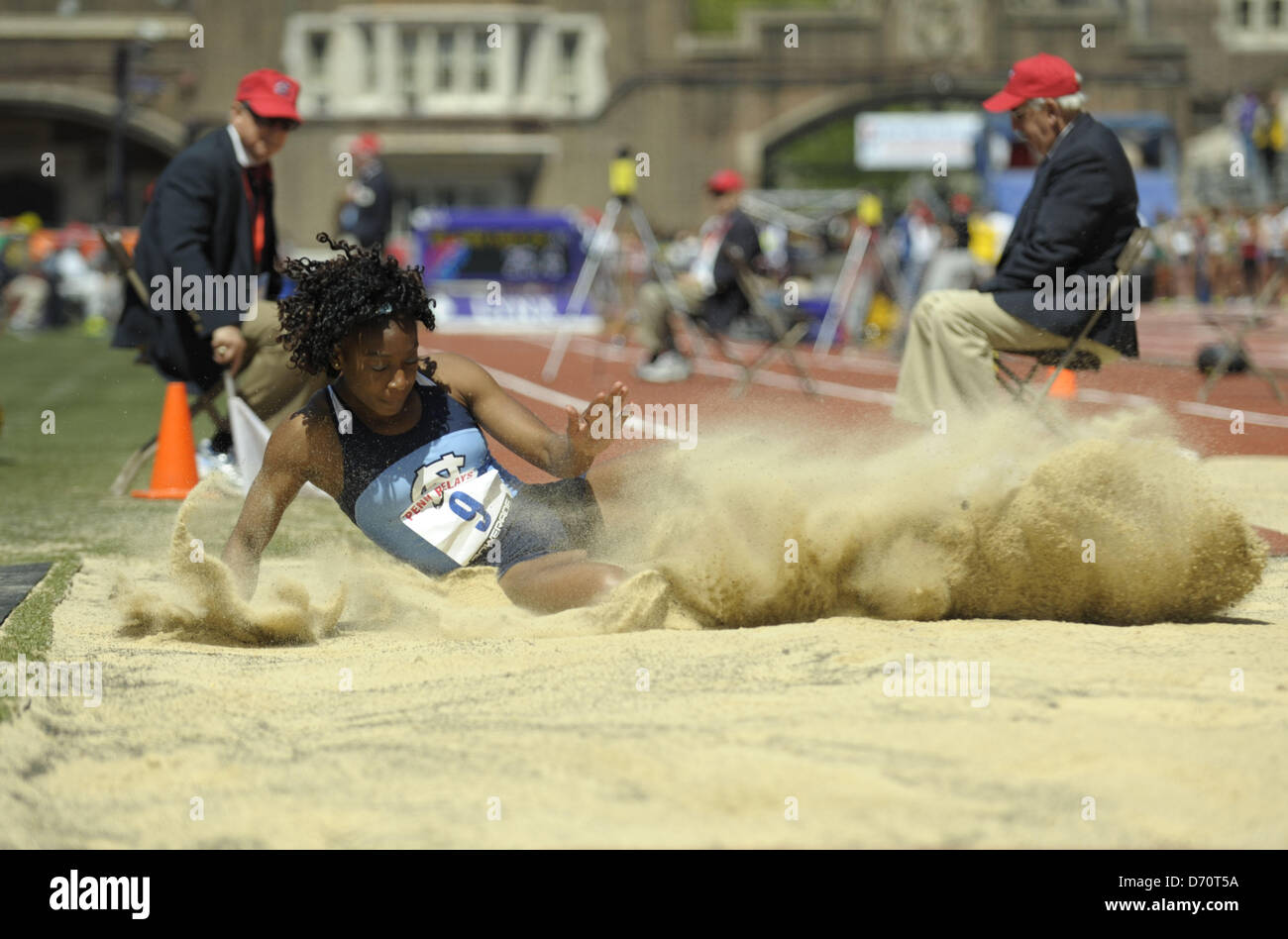 April 25, 2013 - Philadelphia, Pennsylvania, U.S - JACINDA EVANS of ...
