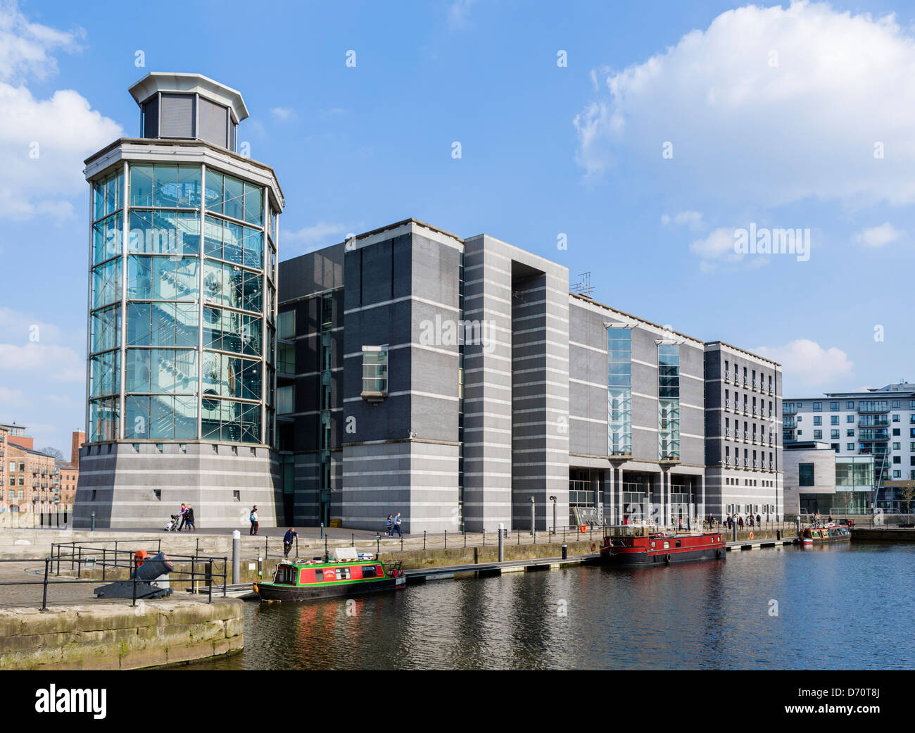The Royal Armouries Museum at Clarence Dock, Leeds, West Yorkshire, UK ...