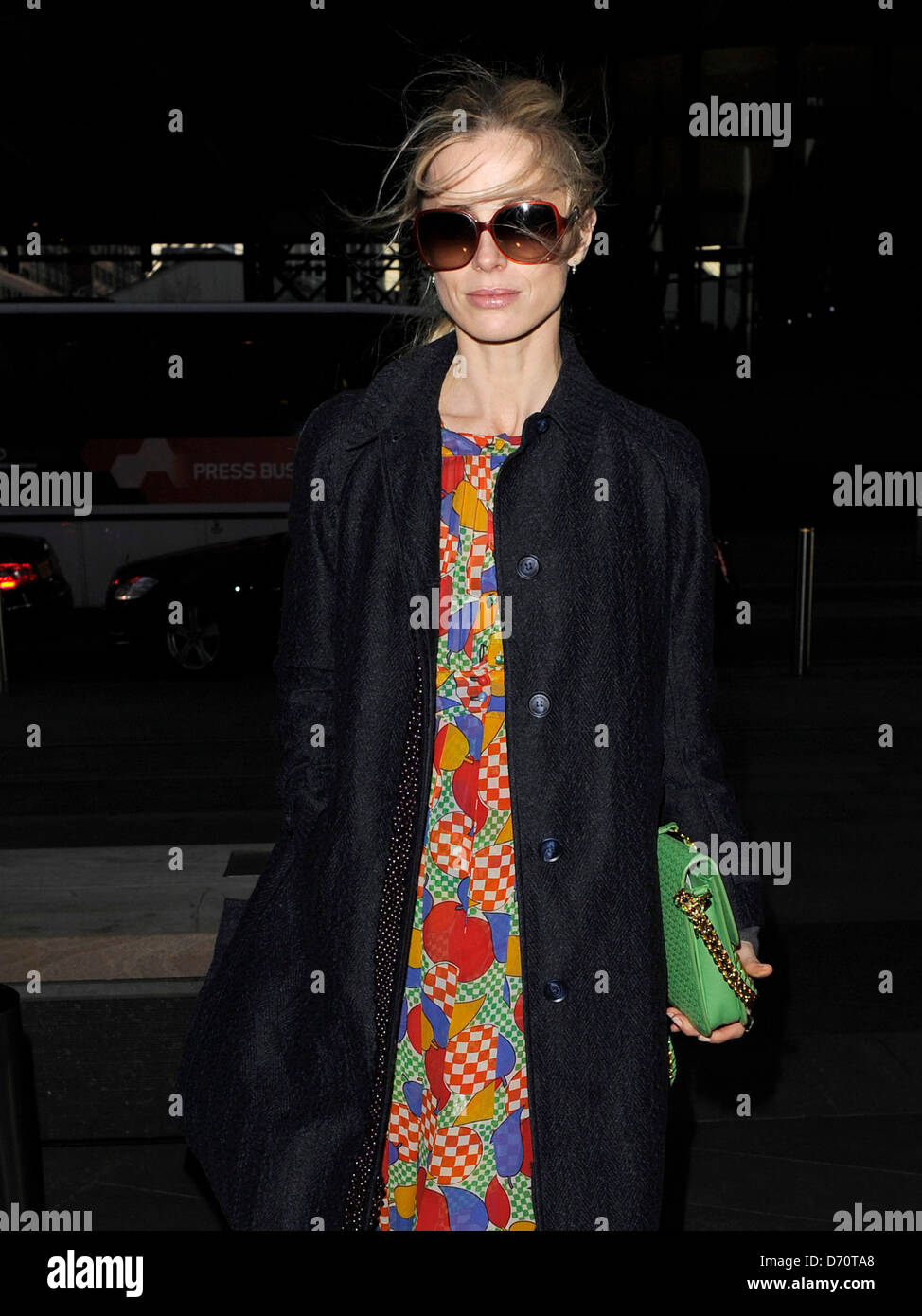 Laura Bailey London Fashion Week 2012 Jonathan Saunders show arrivals ...