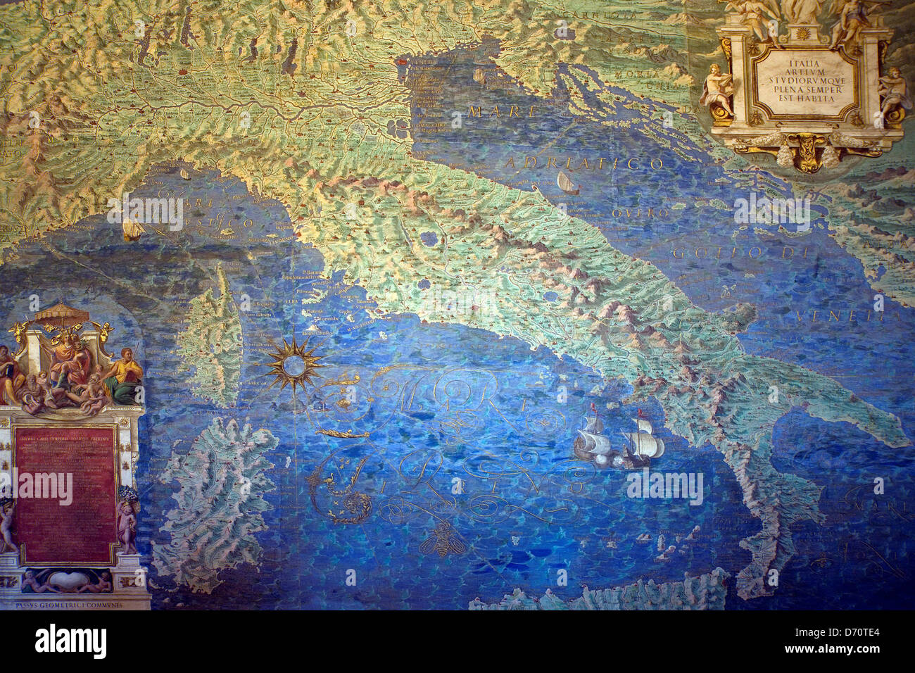 View historic map Italy by Ignazio Danti ( 1536-1586) By Ignazio Danti ...