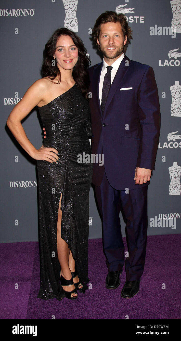 Jamie Bamber and Guest The 14th Annual Costume Designers Guild Awards ...