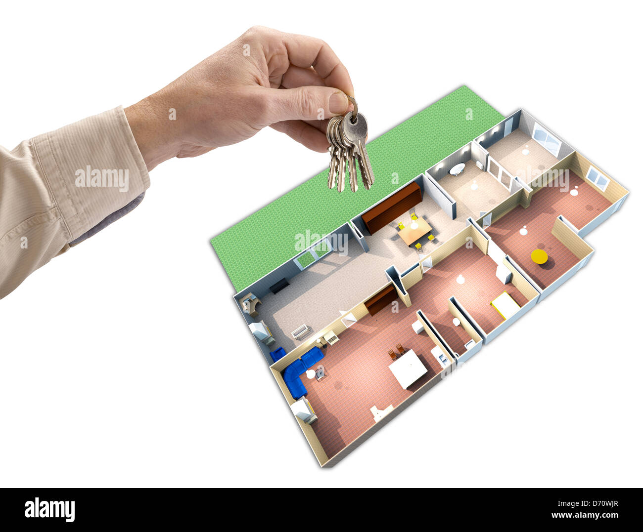 Homestead map hi-res stock photography and images - Alamy