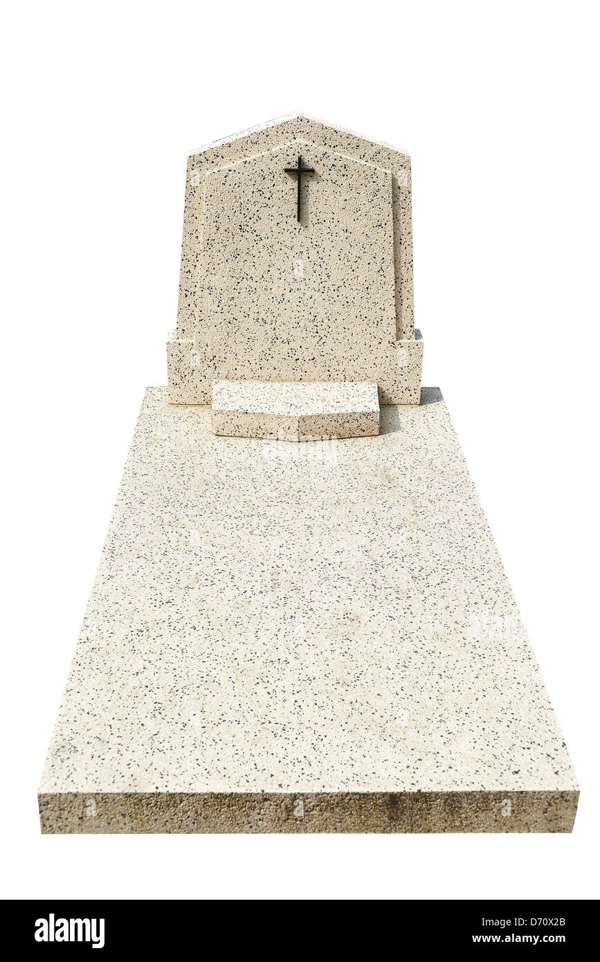 Stone grave cross Cut Out Stock Images & Pictures - Alamy