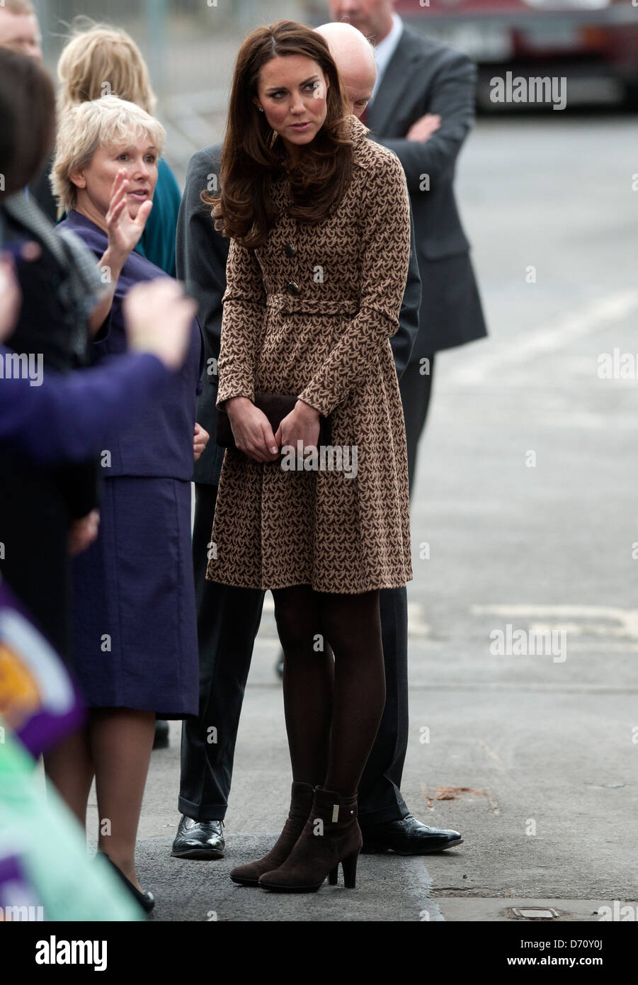 Catherine, Duchess of Cambridge aka Kate Middleton arriving at Oxford ...