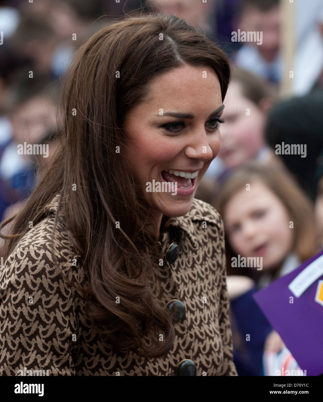 Catherine, Duchess of Cambridge aka Kate Middleton arriving at Oxford ...