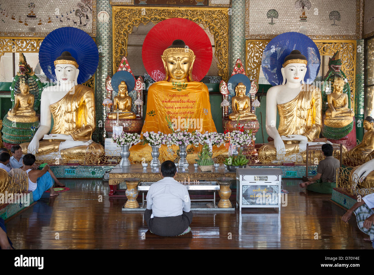 Shwedagon Pagoda Interior