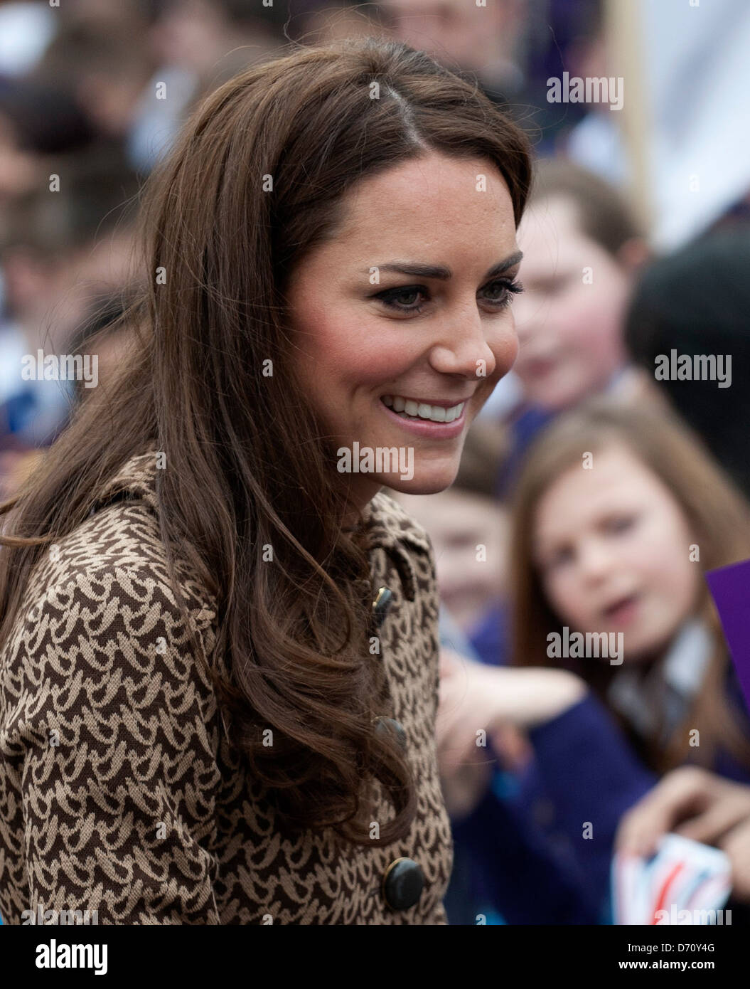 Catherine, Duchess of Cambridge aka Kate Middleton arriving at Oxford ...