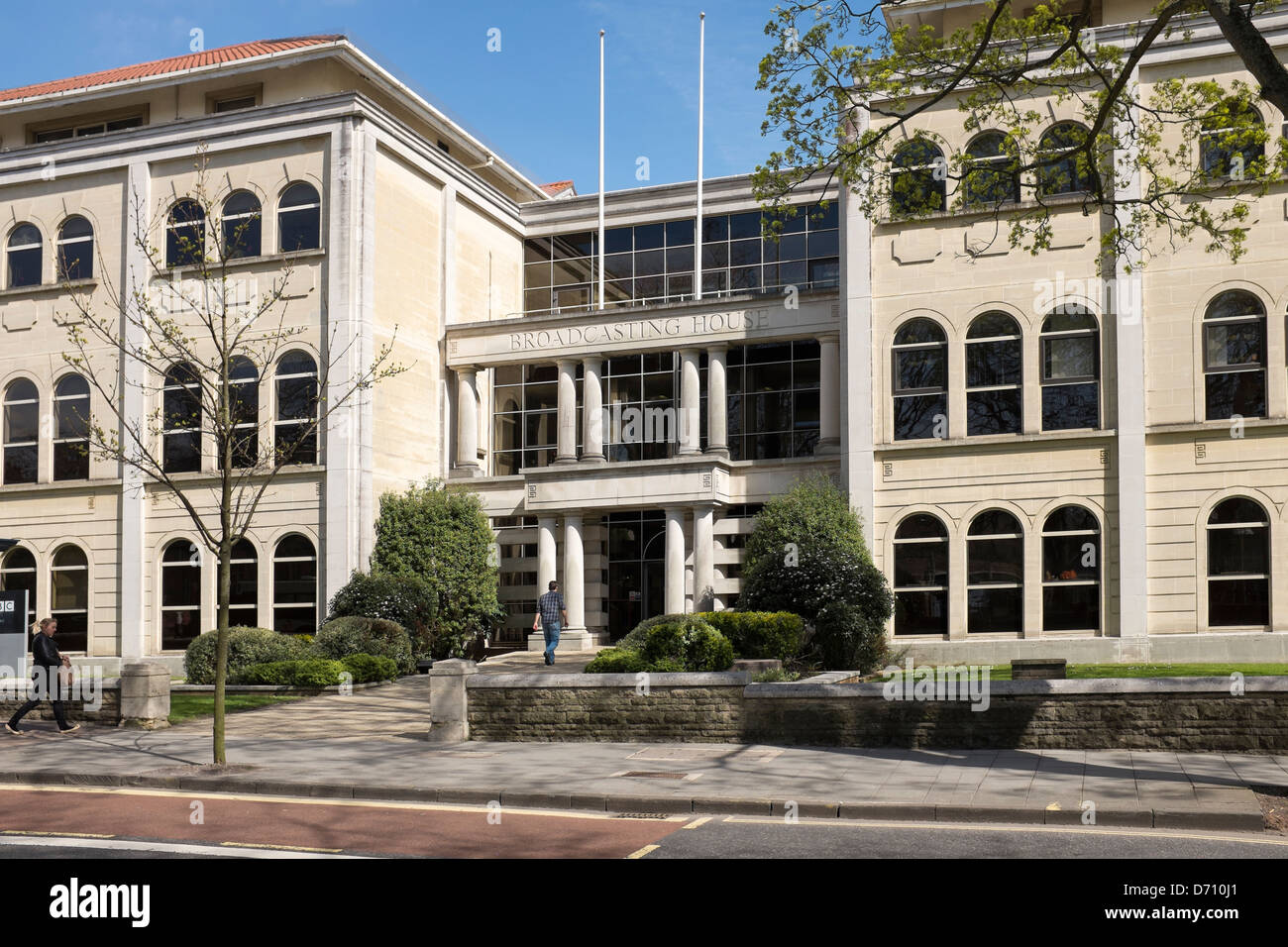 Bbc Broadcasting House Exterior Stock Photos & Bbc Broadcasting House ...