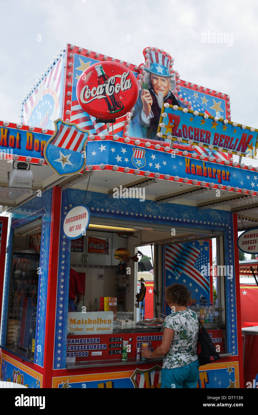 Funfair food hi-res stock photography and images - Alamy