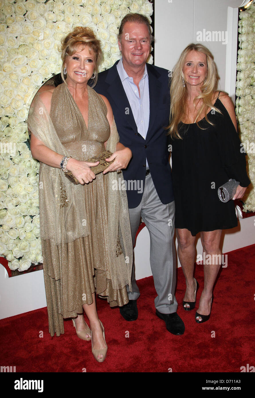 Kathy Hilton, Rick Hilton, Kim Richards QVC presents The Buzz red ...