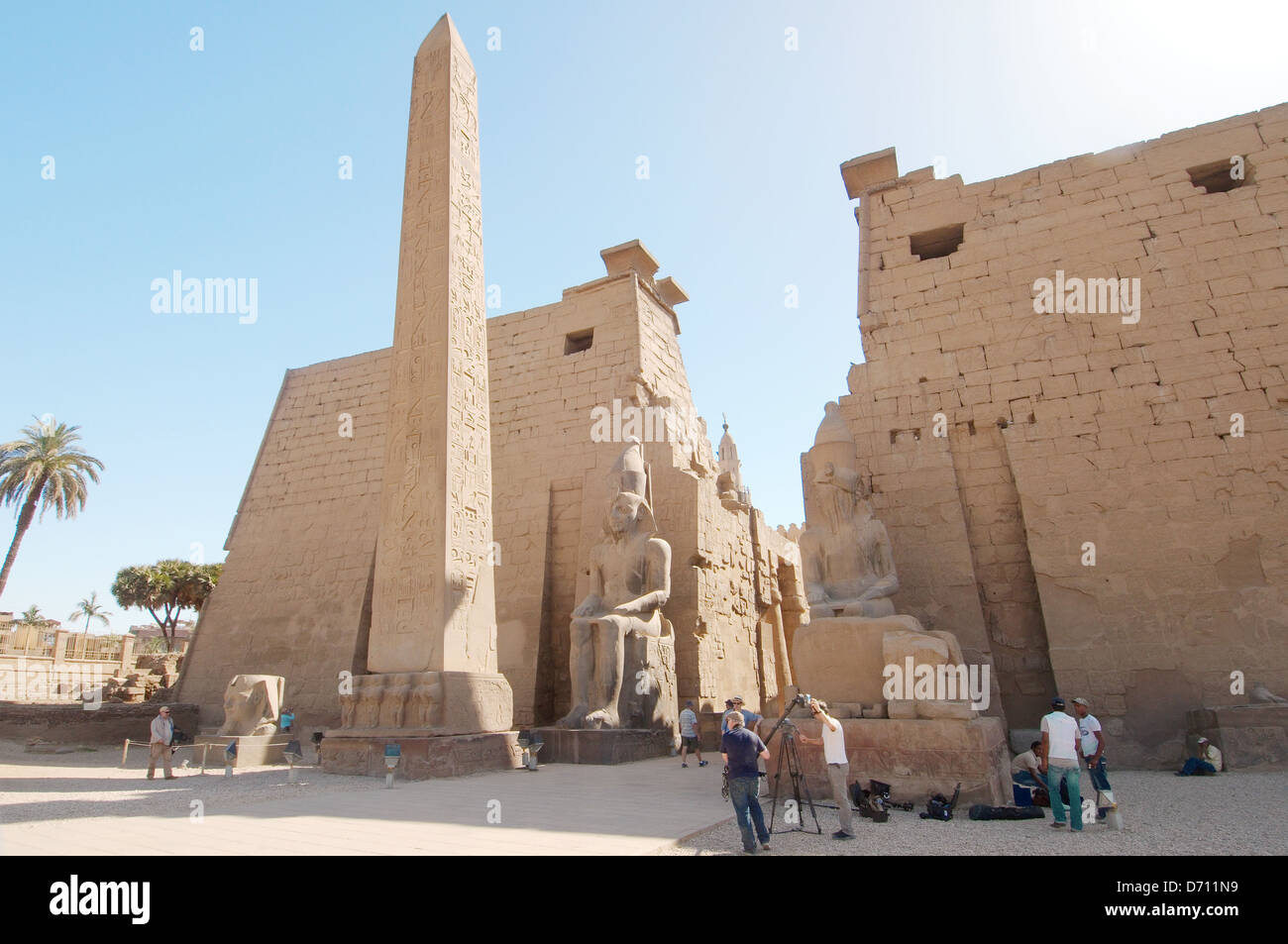 Obelisk, Karnak Temple Complex, UNESCO World Heritage site, Thebes ...