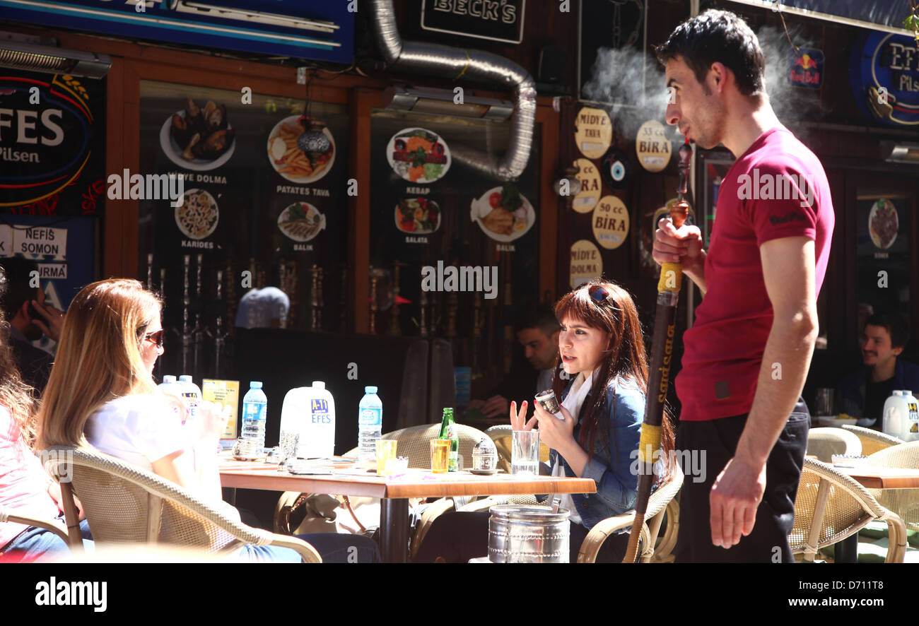 Turkey cafe waiter hi-res stock photography and images - Alamy