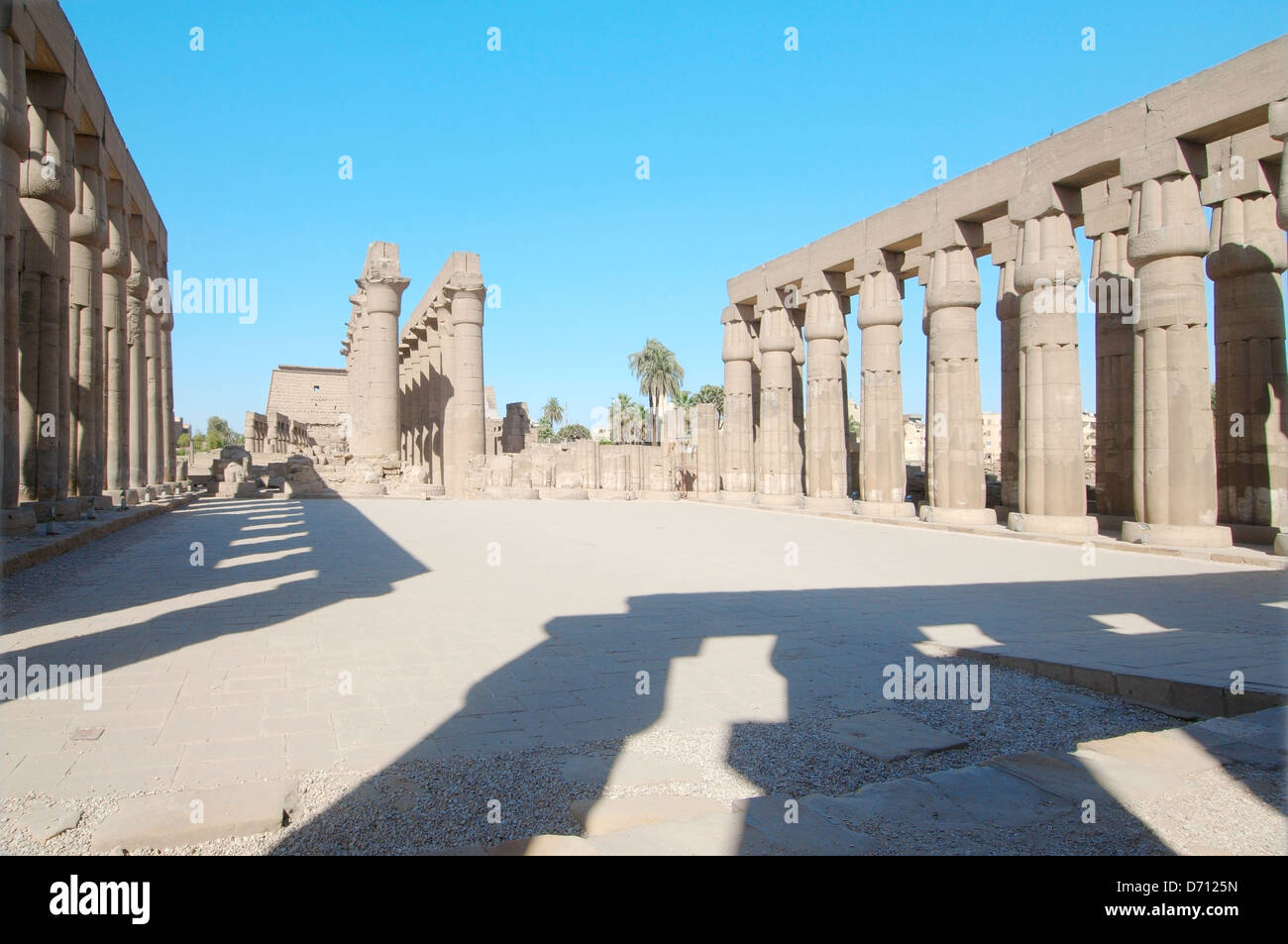 Luxor Temple Complex, Luxor (Thebes), Egypt, Africa Stock Photo - Alamy