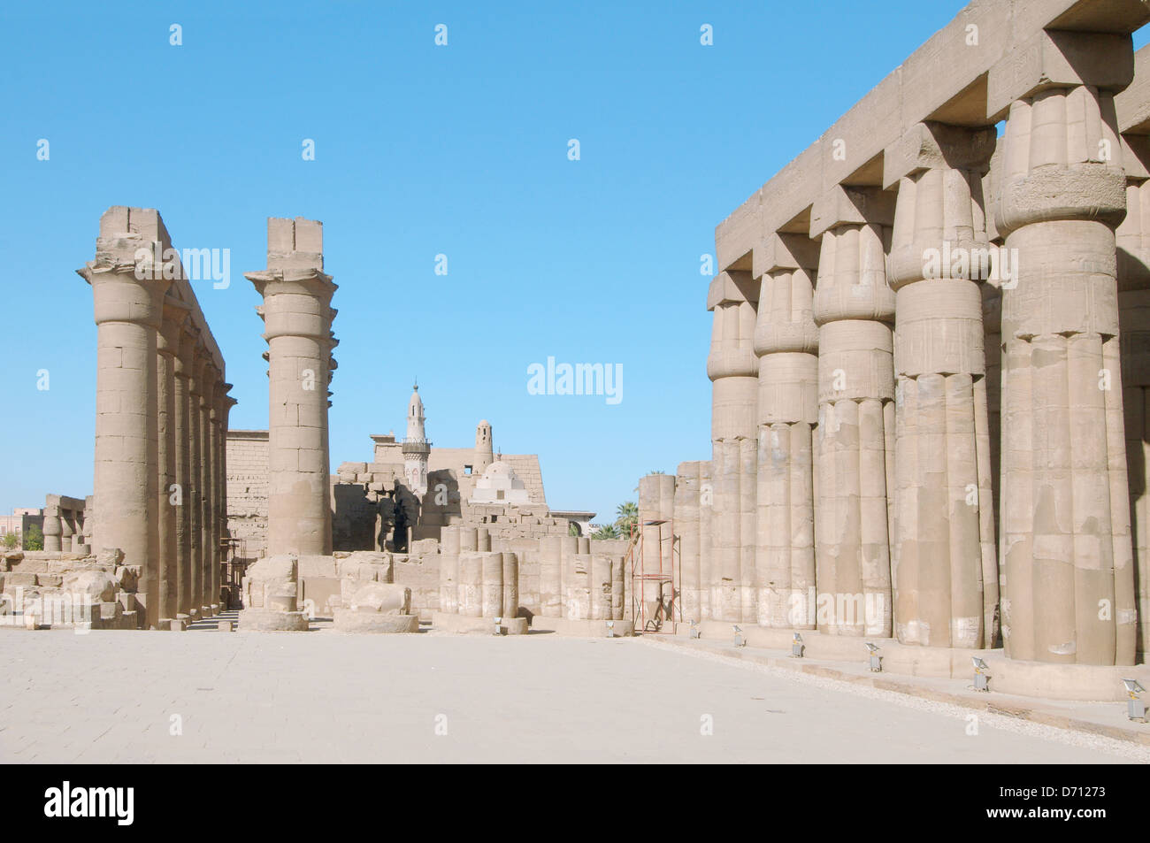 Luxor Temple Complex, Luxor (Thebes), Egypt, Africa Stock Photo - Alamy