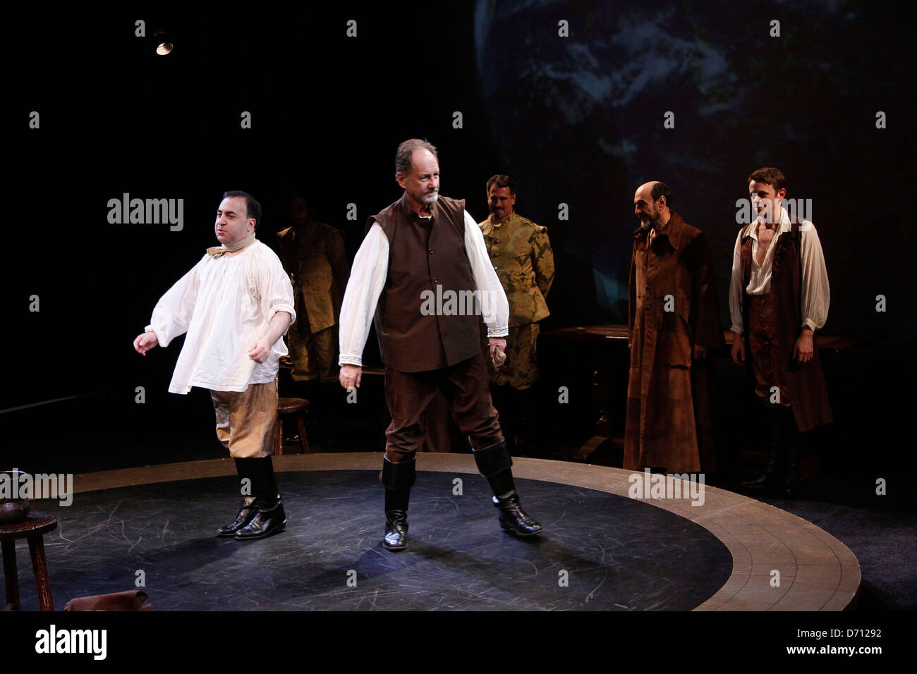 Steven Rattazzi, Jon DeVries and cast Opening night of Classic Stage ...
