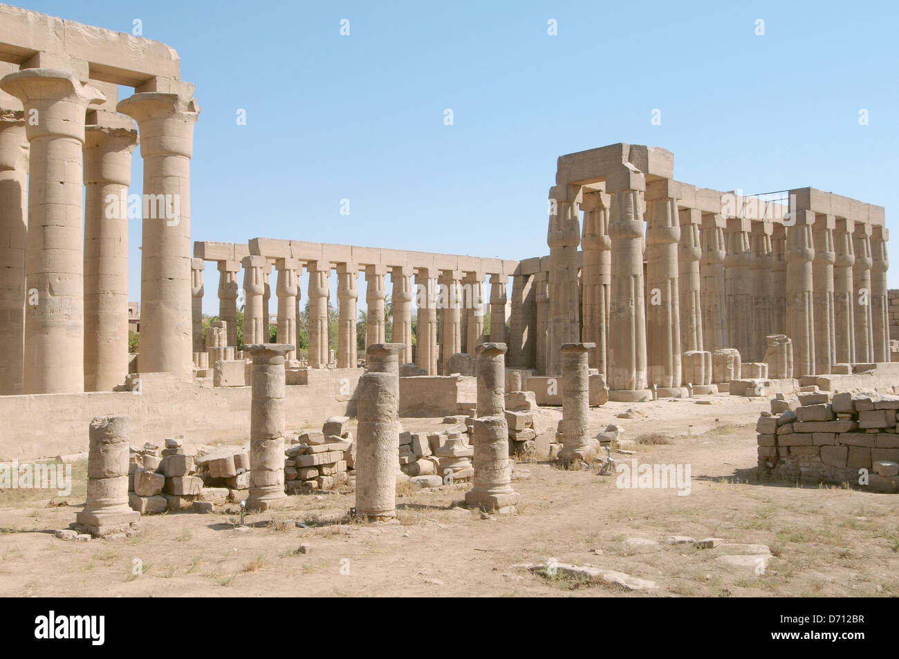 Luxor Temple Complex, Luxor (Thebes), Egypt, Africa Stock Photo - Alamy
